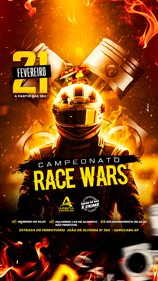 RACE WARS CATEGORIAS ALTAS - Seu Evento Online